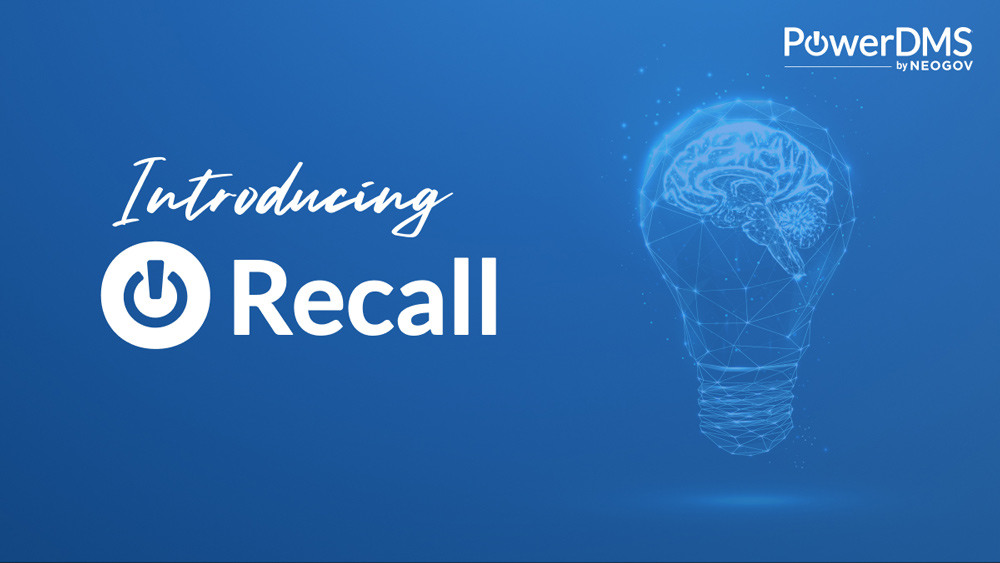 PowerRecall Request Pricing | PowerDMS by NEOGOV